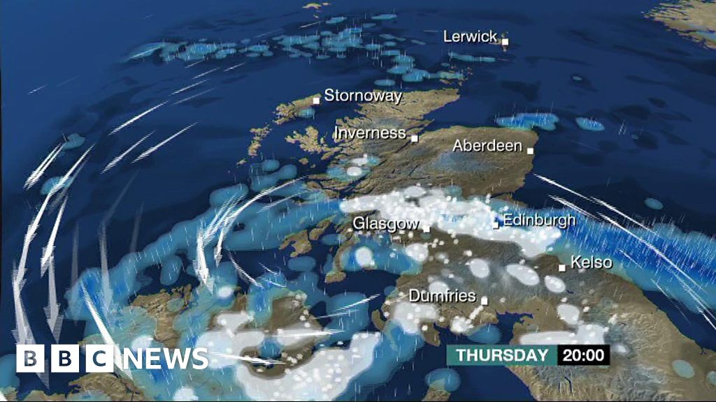 Snow whirl set for Thursday afternoon - BBC News