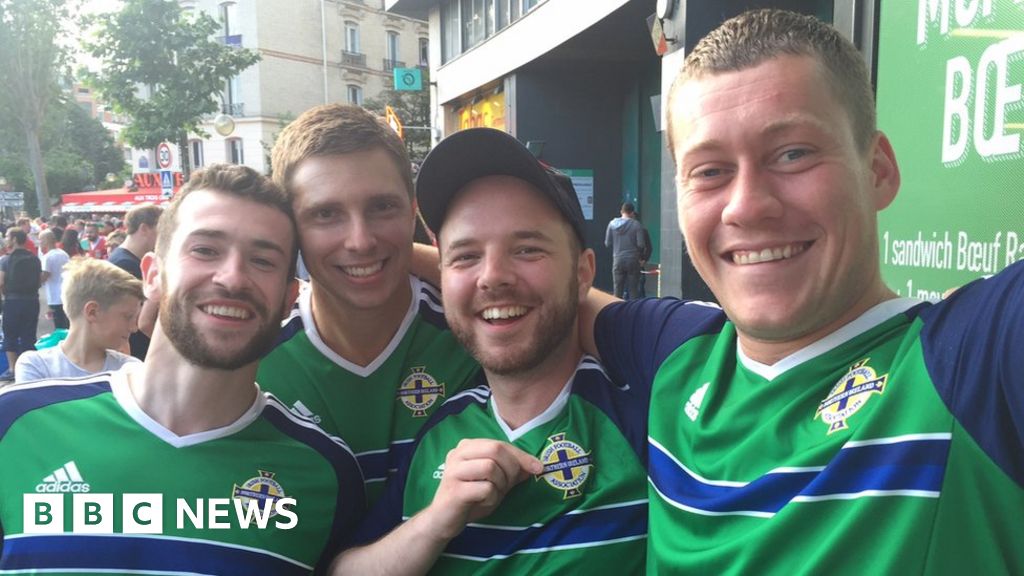 Euro 2016: We're just so proud of the N Ireland boys - BBC News