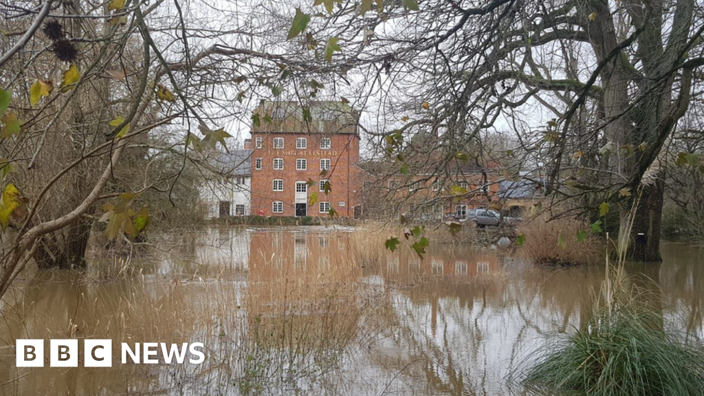Warnings issued as Surrey's swollen rivers continue to rise