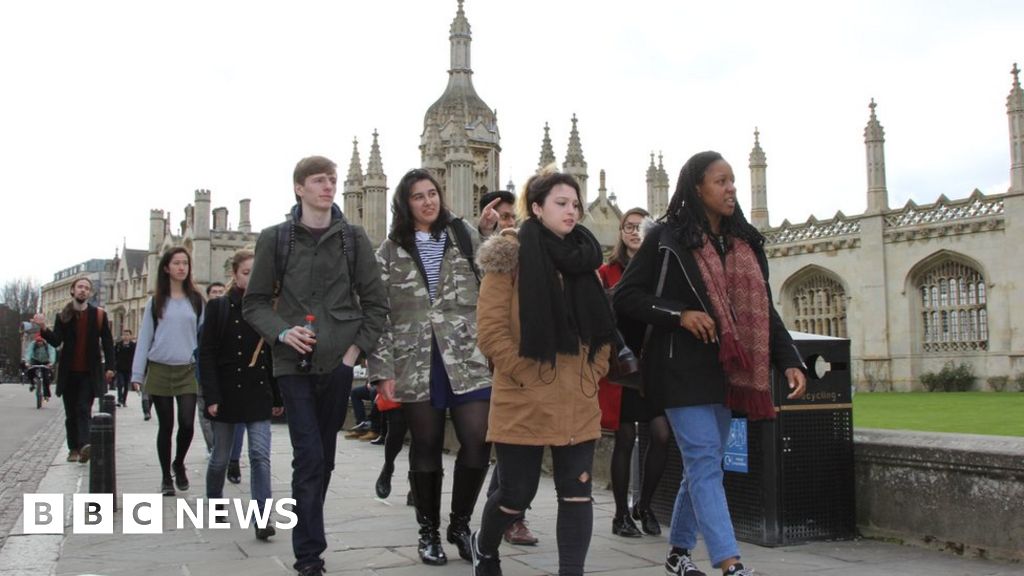 Cambridge intake no longer most privately educated - BBC News