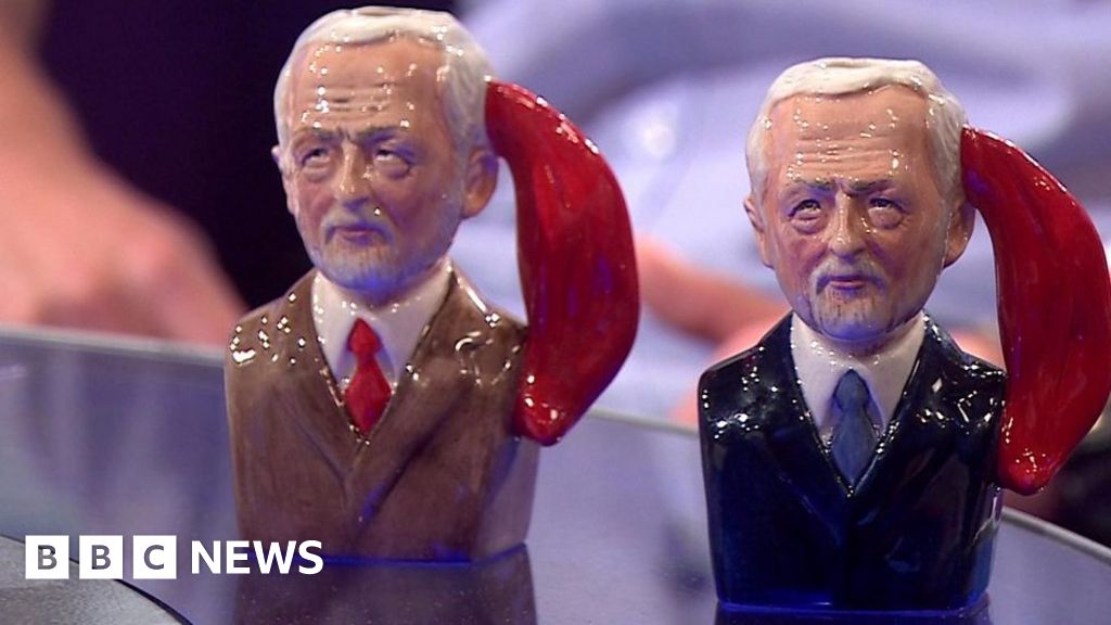 Labour and Conservative party merchandise for sale