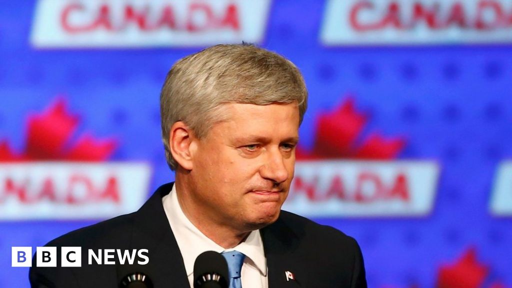 Canada election: Harper admits defeat - BBC News