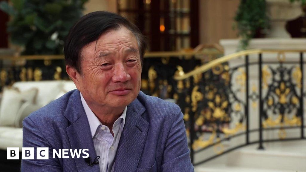 Huawei founder: 'No way US can crush us'