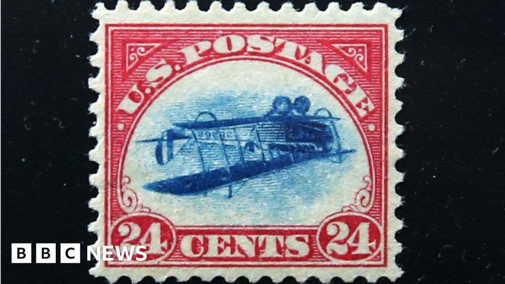 Rare stolen US stamp returned after 60 years - BBC News