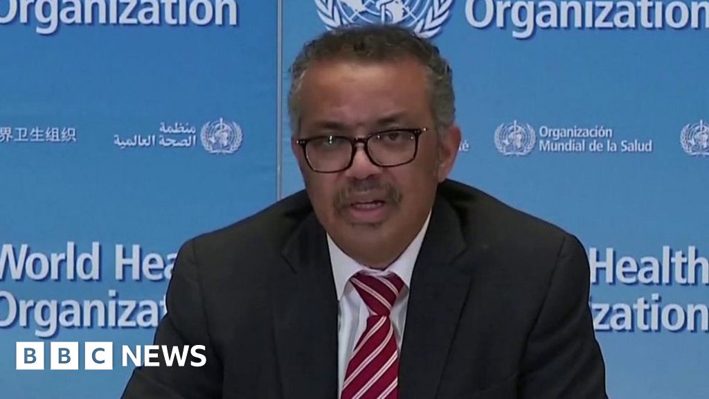 Coronavirus: 'Do not politicise this virus' - WHO head