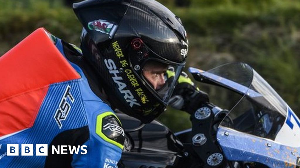 Isle of Man TT: Ceredigion rider died after losing control, coroner ...