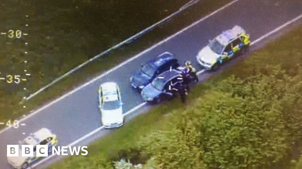 Man admits 140mph car chase on A1 with girl, 3, in back seat - BBC News