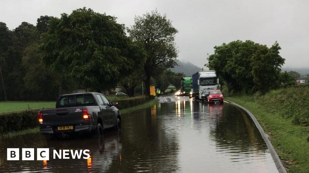 The 'monsoon' rain hitting UK business - BBC News