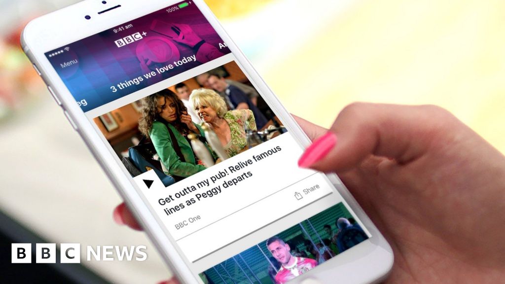 BBC+ app gathers together content in personalised hub - BBC News