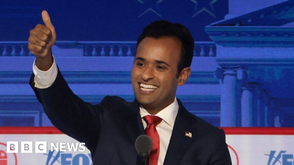 Five things to know about Vivek Ramaswamy - BBC News