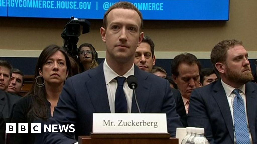 The founder of Facebook has faced two days of questioning by American ...