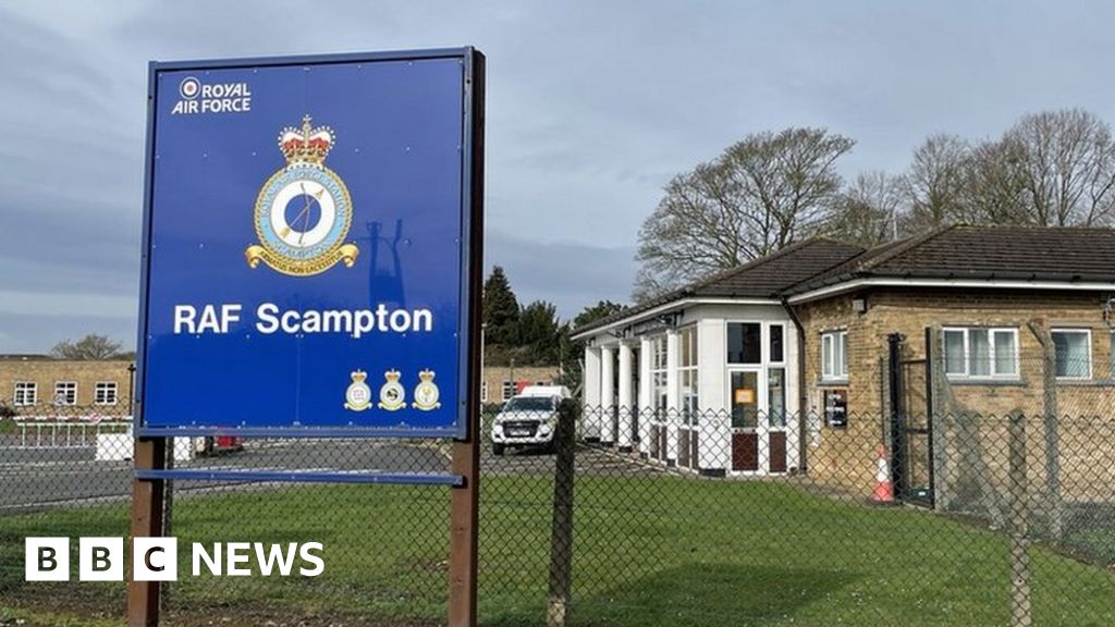 Lincolnite website sorry for RAF Scampton April Fools' joke - BBC News