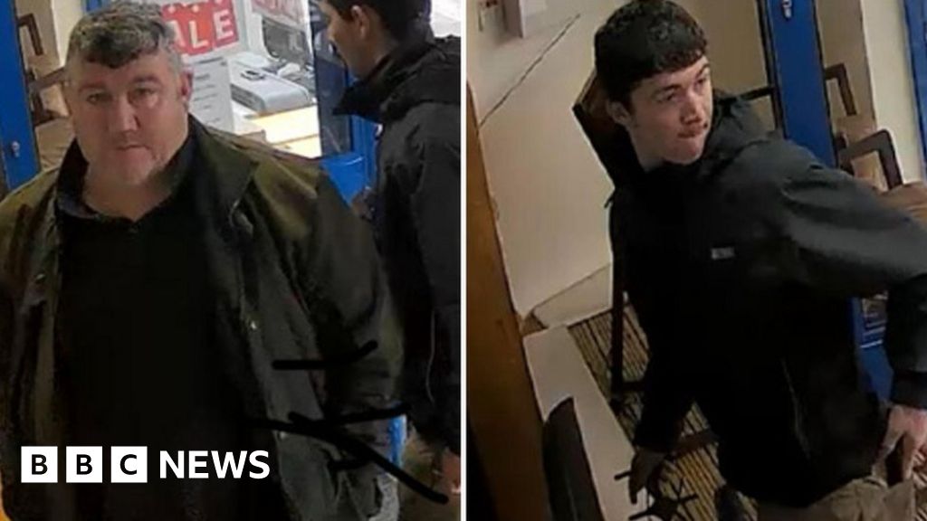 Basford Police Cctv Appeal After Charity Shop Theft Bbc News