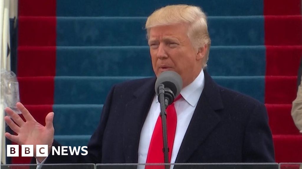 Trump: 'People became the rulers of this nation again' - BBC News