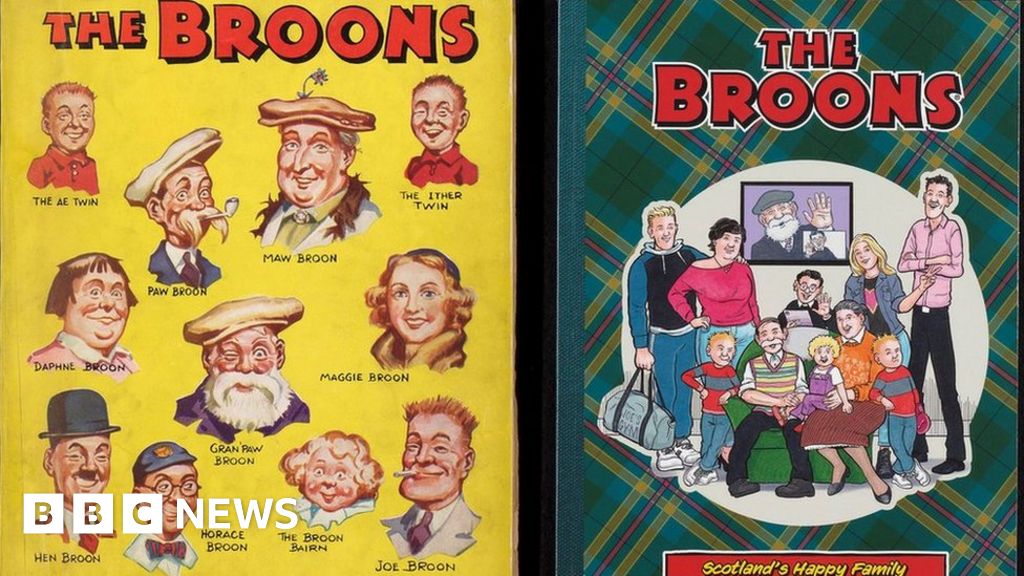 National Library buys first Broons annual after 10-year hunt - BBC News
