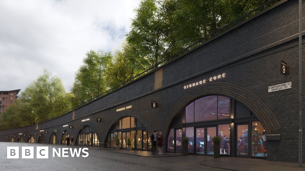 Manchester plans to transform railway arches revealed - BBC News