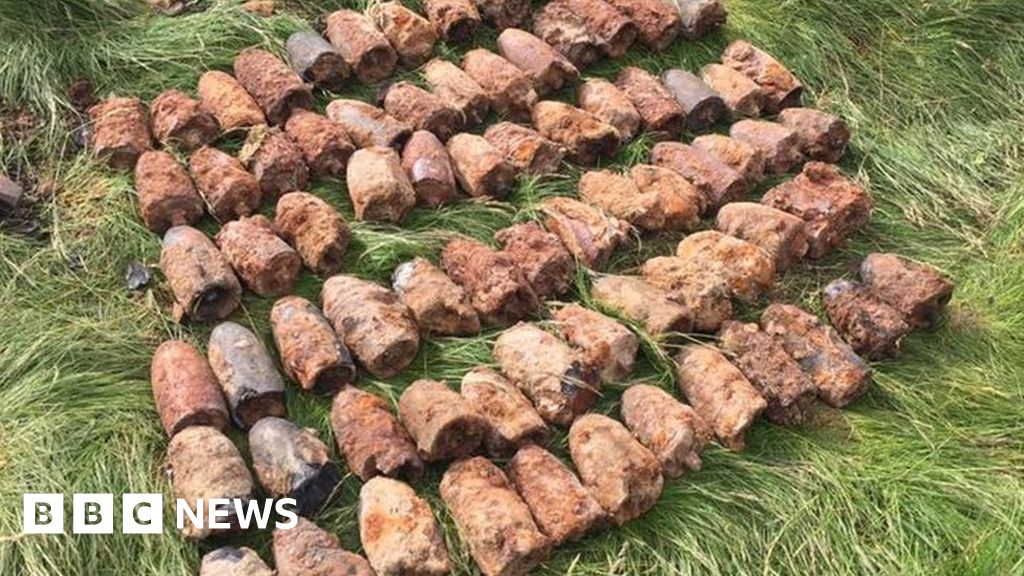 Magilligan: 'Practice bombs' removed from shore
