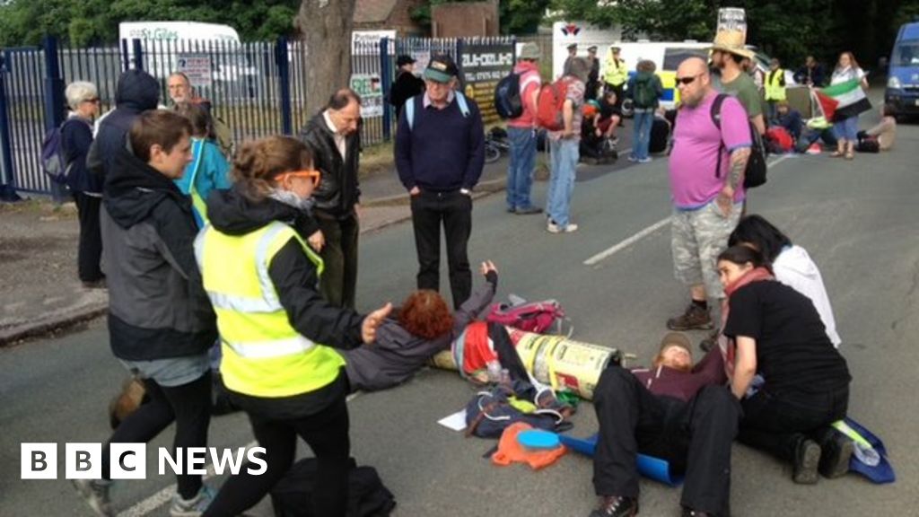 Drone activists bailed after Shenstone and Broadstairs factories ...