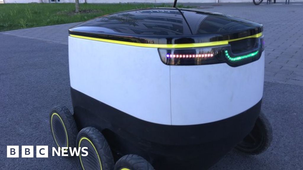 London delivery bots 'by end of year' - BBC News