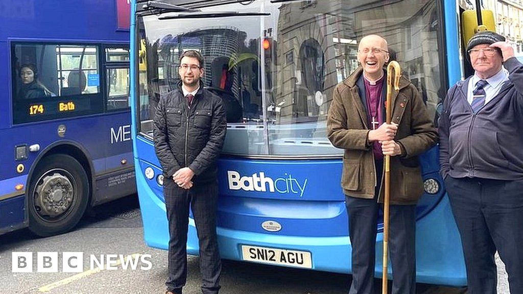 New Bishop of Bath and Wells tours city on different modes of transport ...
