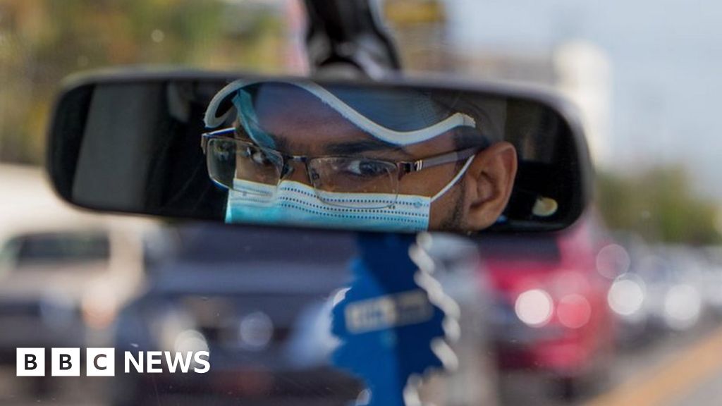Want an Uber? Send a selfie proving you are wearing a mask - BBC News