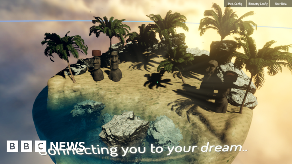 Training your brain to relax on a virtual island