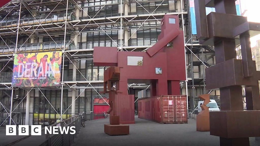 Controversial sculpture rejected by Louvre museum - BBC News
