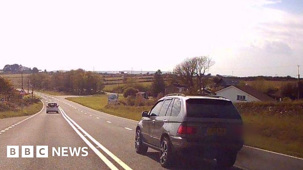 Op Snap dashcam footage shows careless driving incidents - BBC News