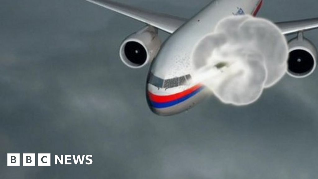 MH17 crash: Dutch Safety Board animation 'shows path of missile' - BBC News