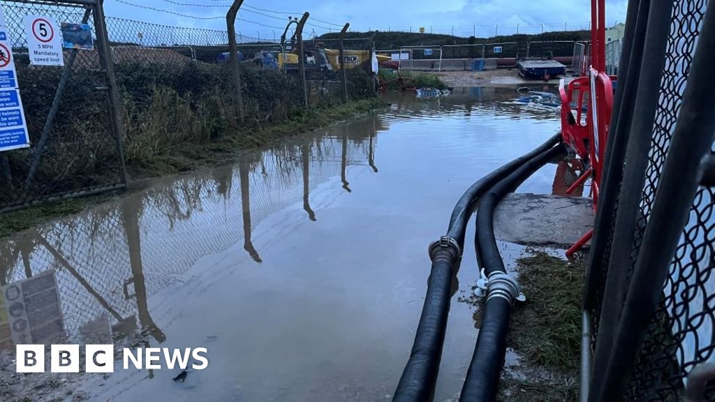 St Leonards Floods Alert As Tankers Deployed For Sewage Works