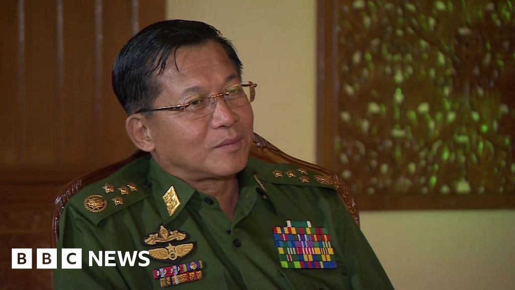 Myanmar's strongman gives rare BBC interview - BBC News