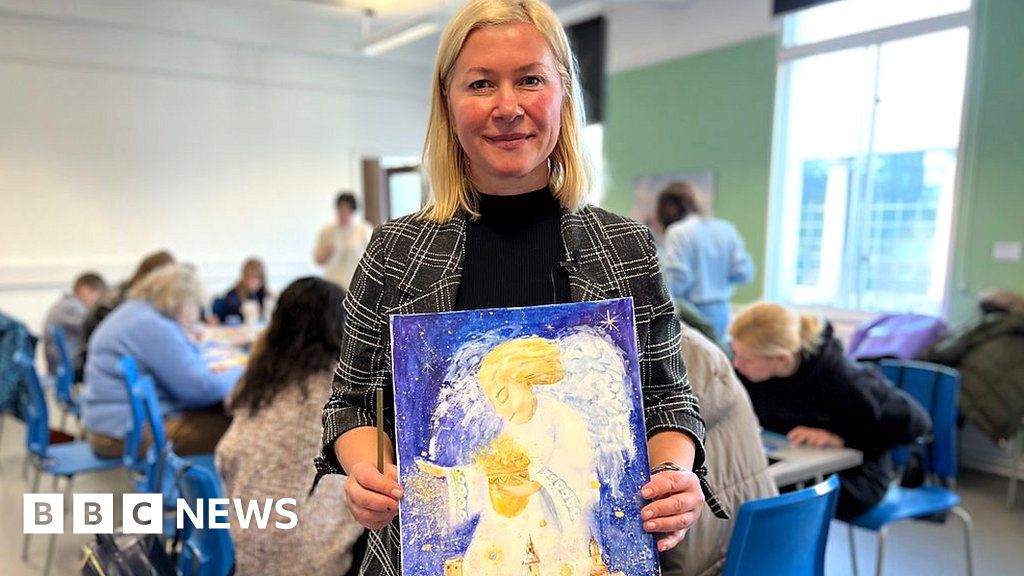 'Art helped me cope with trauma of Ukraine war'