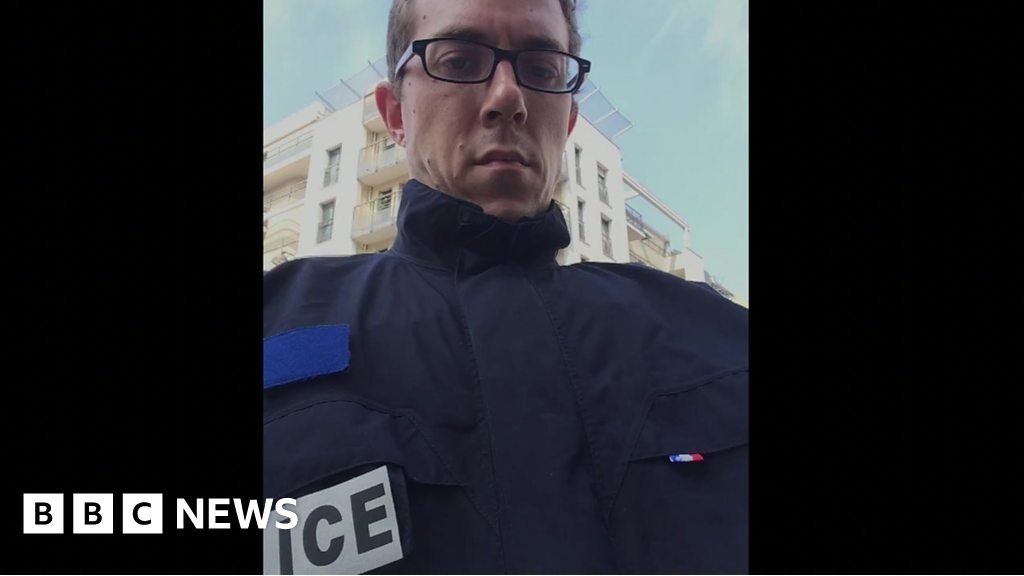 Violence and hostility: Inside the French police - BBC News