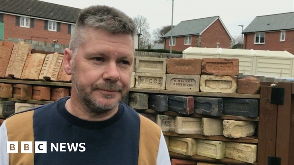 Meet the Cornish trucker who collects rare bricks - BBC News