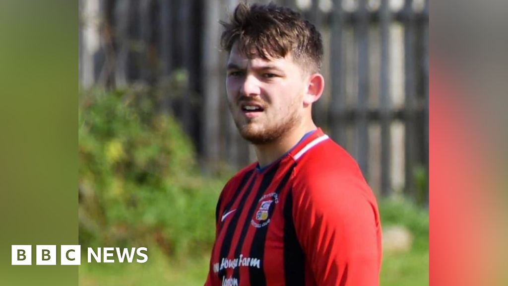 Cumbria footballer and 'much-loved' dad Jacob Baker dies - BBC News