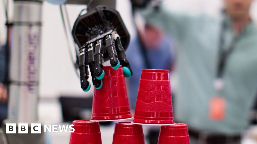 Human staff will always be needed, Amazon insists - BBC News