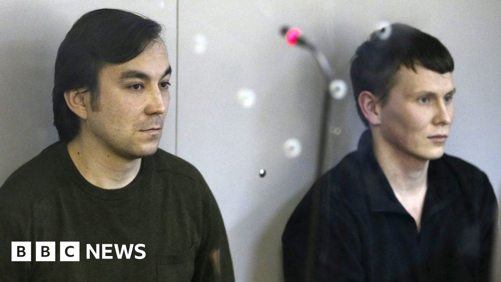 Ukraine finds Russian 'soldiers' guilty of waging war - BBC News