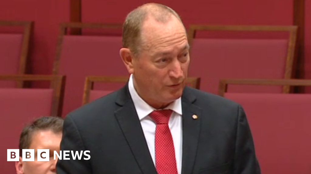 Fraser Anning: Australia MPs condemn 'final solution' speech - BBC News