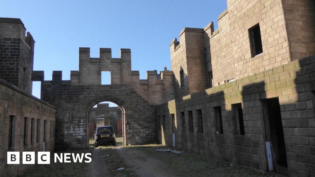 Riber Castle: Empty Gothic castle turned into flats - BBC News