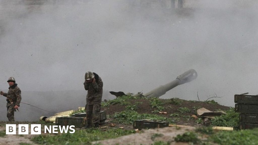 Nagorno-Karabakh fighting: Azerbaijan 'calls truce' - BBC News