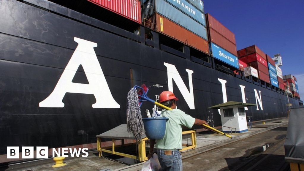 Indian firms hit by Hanjin bankruptcy - BBC News