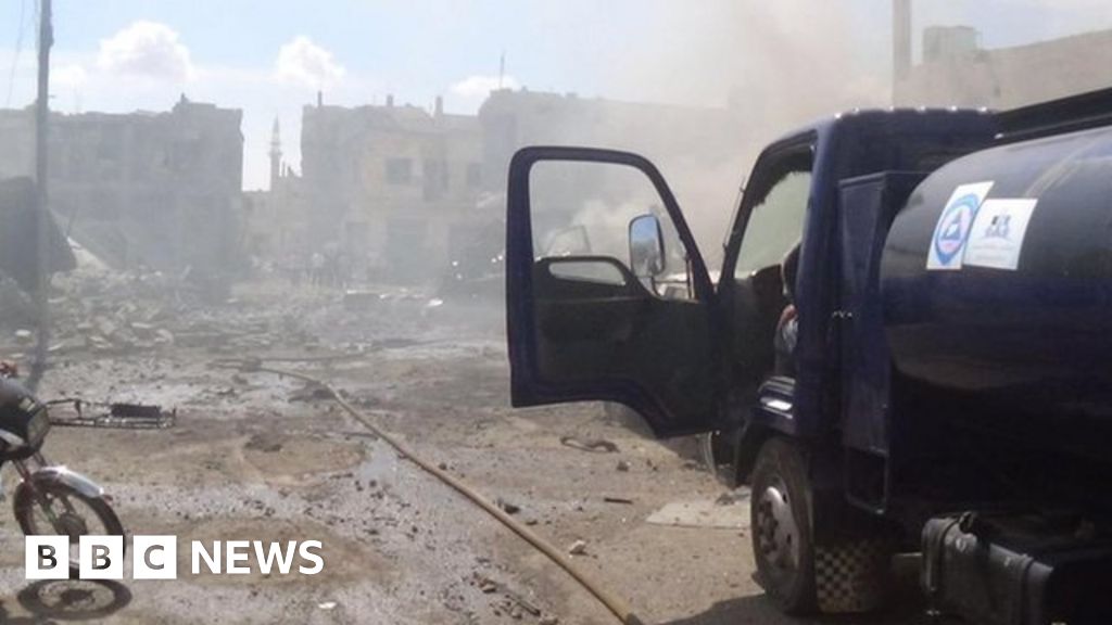 US says Russia air strikes on Syria are 'indiscriminate' - BBC News