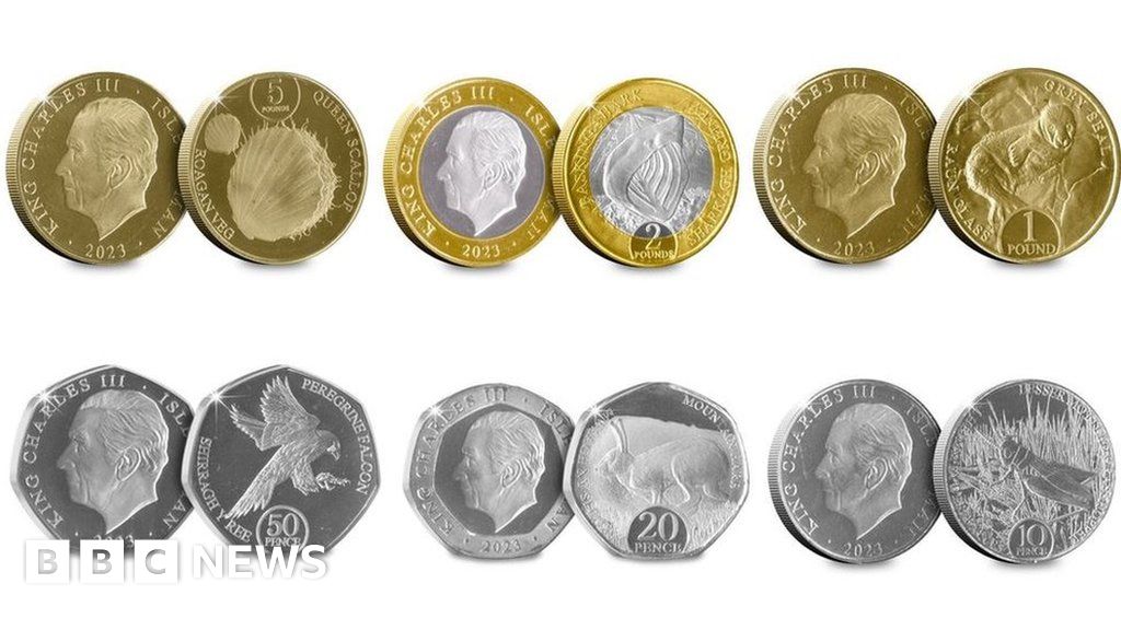 Commemorative coins mark 50 years of Manx Wildlife Trust's work - BBC News