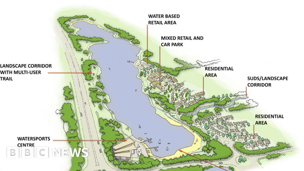 £2m North Lincolnshire lakes plan goes on display - BBC News