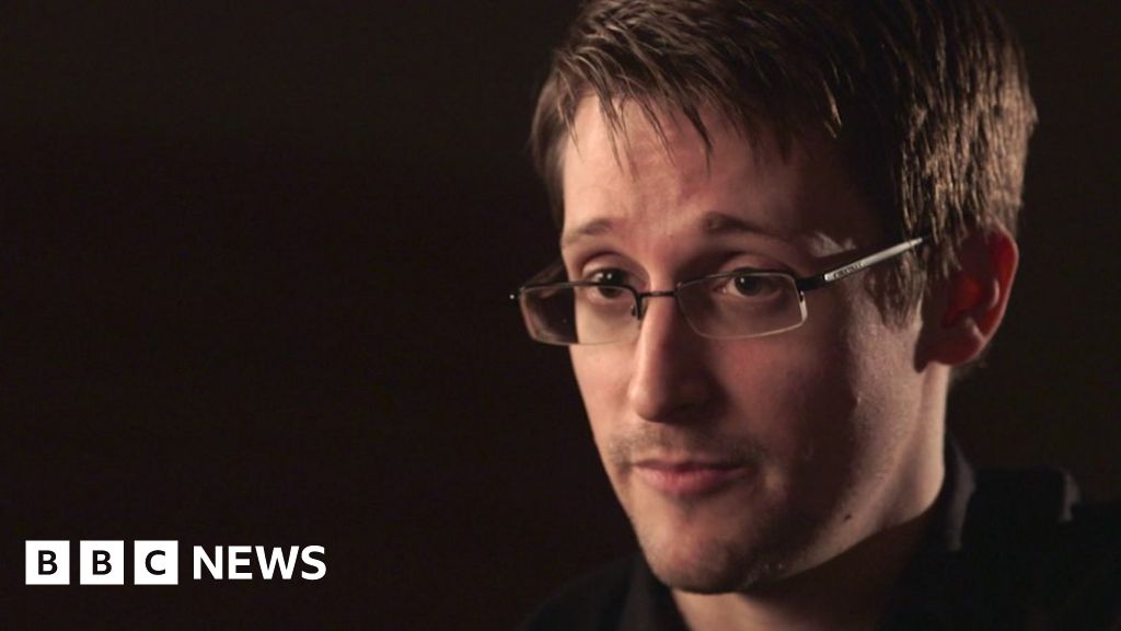 Edward Snowden on life as 'a marked man' - BBC News
