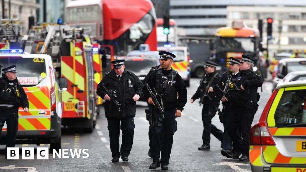 Parliament shooting: Lockdown after shooting incident - BBC News