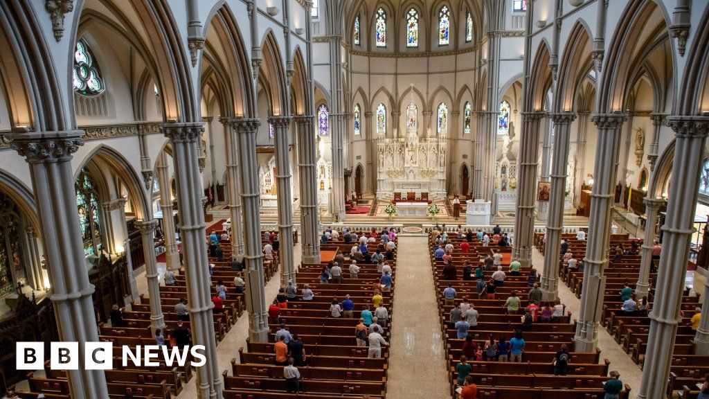 Pope Francis on side of victims of 'predator' priests in US - BBC News