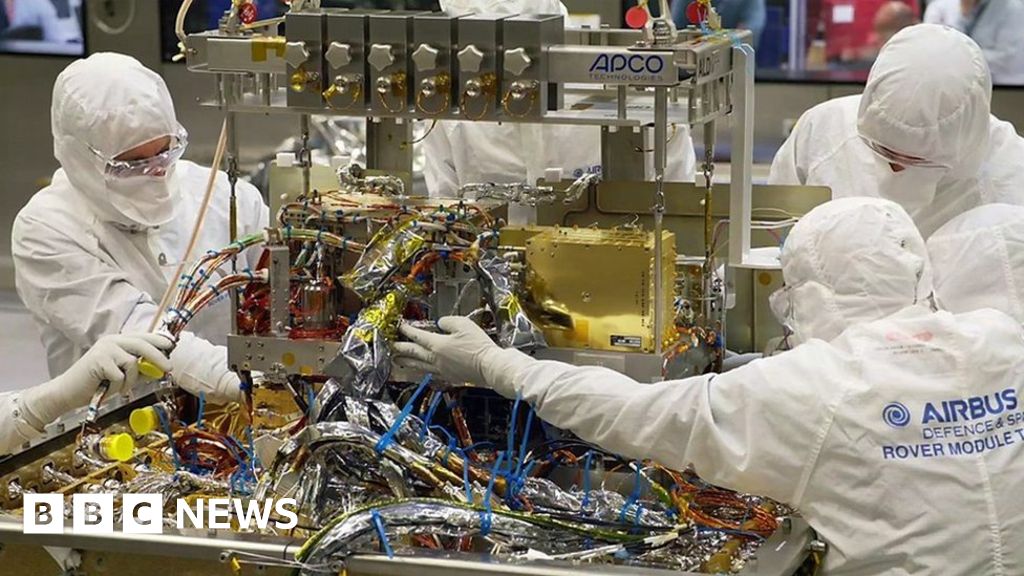 Mars: The 'heart' of the Rosalind Franklin rover - BBC News