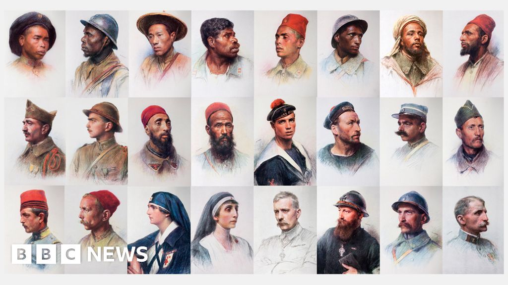 Portraits of the Great War: Searching for descendants through art - BBC ...