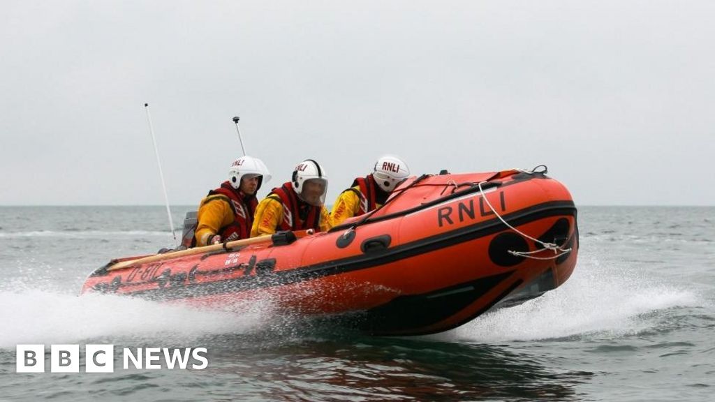 Lifeboat named in memory of coxswain Robert Wright - BBC News